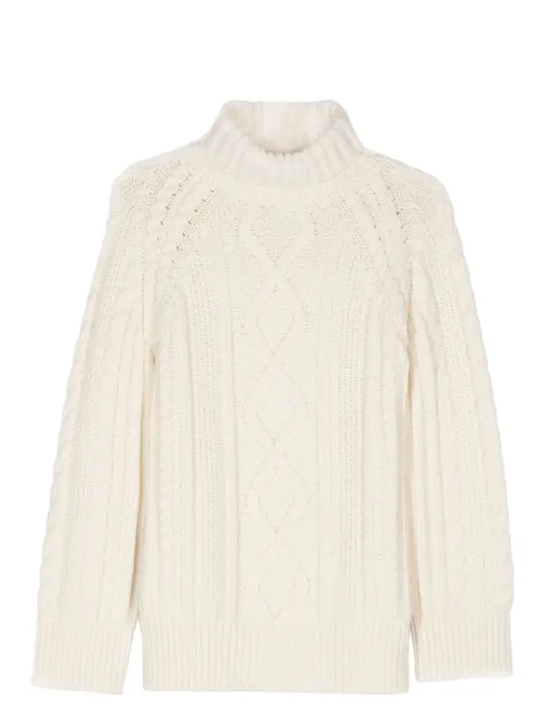 FORTE_FORTE Roll-neck Virgin-wool Jumper - Neutrals