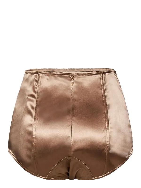 ROOM76 Satin Brief Shorts - Neutrals