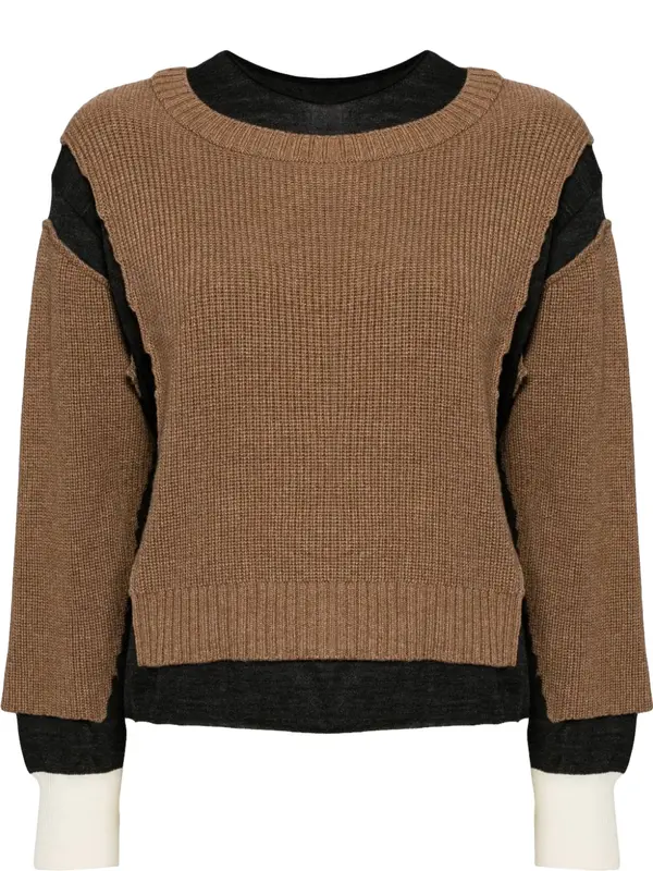 UNDERCOVERISM Wool-blend Jumper - Brown
