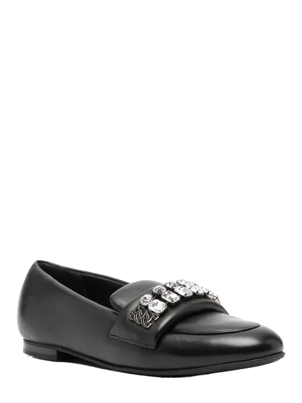 Casadei Valsenales Loafers - Black