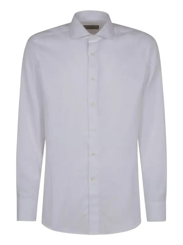 Canali Cotton Shirt - White