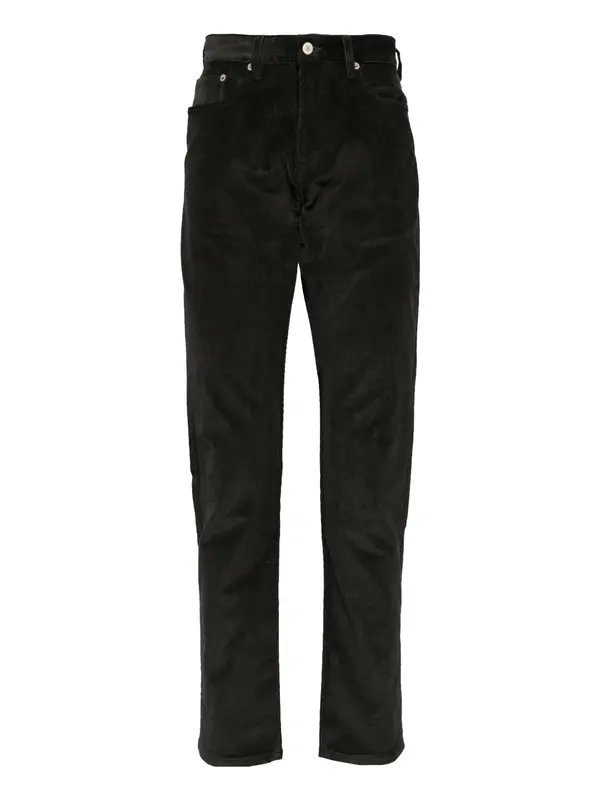 Paul Smith Corduroy Tapered Trousers - Green