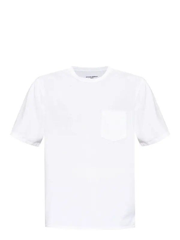 Officine Générale Crew Neck T-shirt - White