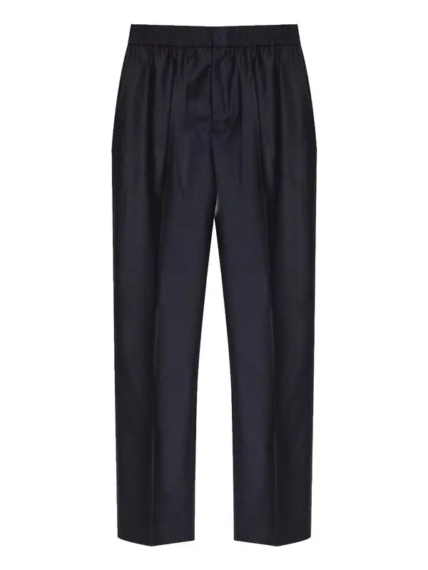 Ami Wool Trousers - Blue