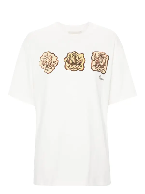 ALEMAIS Relic T-shirt - Neutrals