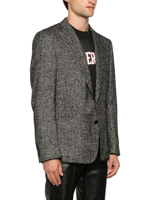 Dolce & Gabbana Single-breasted Blazer - Black