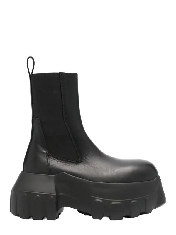 Rick Owens Beatle Mega Tractor Boots - Black