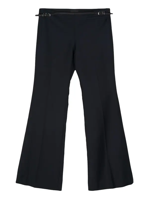Givenchy Voyou Flared Trousers - Blue