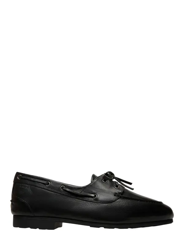 Bally Leather Loafers - Black