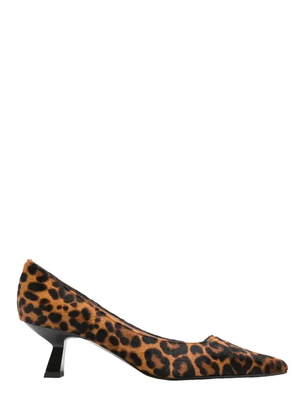 Roberto Festa 40mm Arnet Leopard-print Pumps - Neutrals