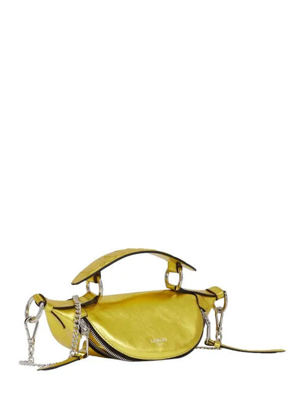 LANCEL Origami Mini Crossbody Bag - Yellow