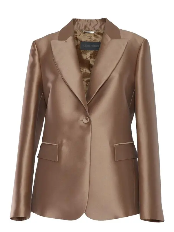 Alberta Ferretti Blazer - Beige