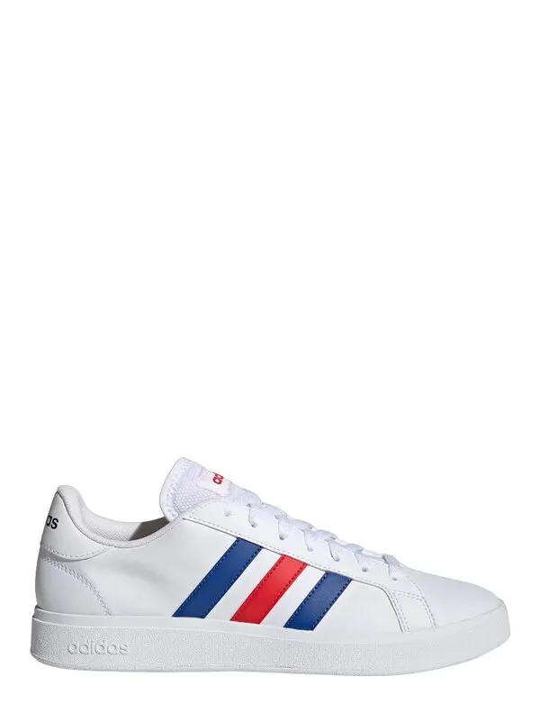 Adidas Grand Court Td Sneakers - Cloud White/royal Blue/vivid Red