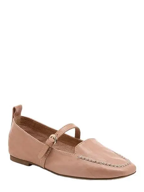 KELSI DAGGER BROOKLYN Ferry Mary Jane Loafer - Pale Pink