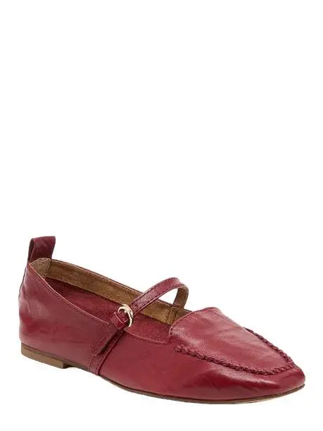 KELSI DAGGER BROOKLYN Ferry Mary Jane Loafer - Raspberry