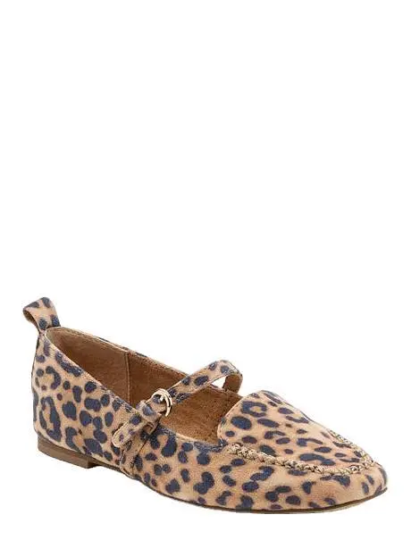 KELSI DAGGER BROOKLYN Ferry Mary Jane Loafer - Summer Leopard