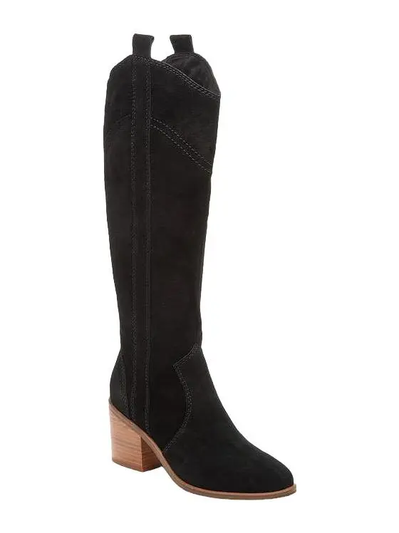 KELSI DAGGER BROOKLYN Echo Western Boots - Black