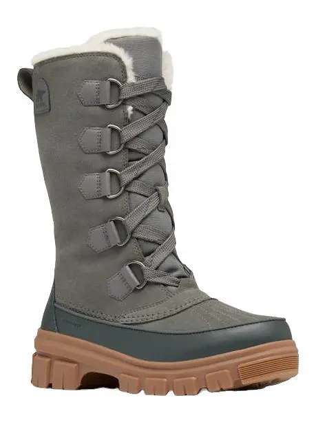 Sorel Tivoli V Tall Waterproof Boots - Quarry/grill