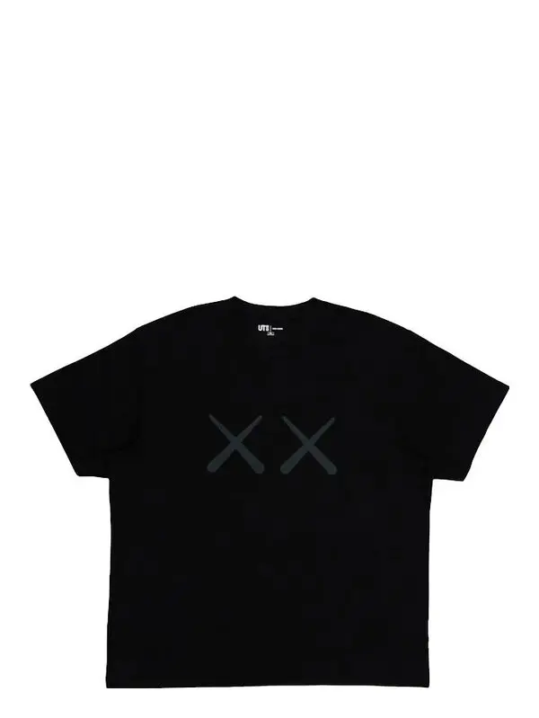 KAWS X Uniqlo Warhol Ut Graphic 476352 T-shirt - Black