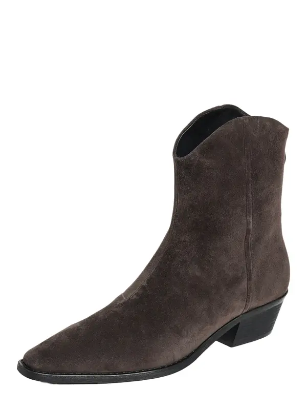 BLACK SUEDE STUDIO Reed Boots - Hot Fudge Suede