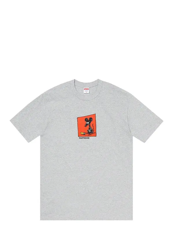 Supreme Mouse Tee 'heather - Grey