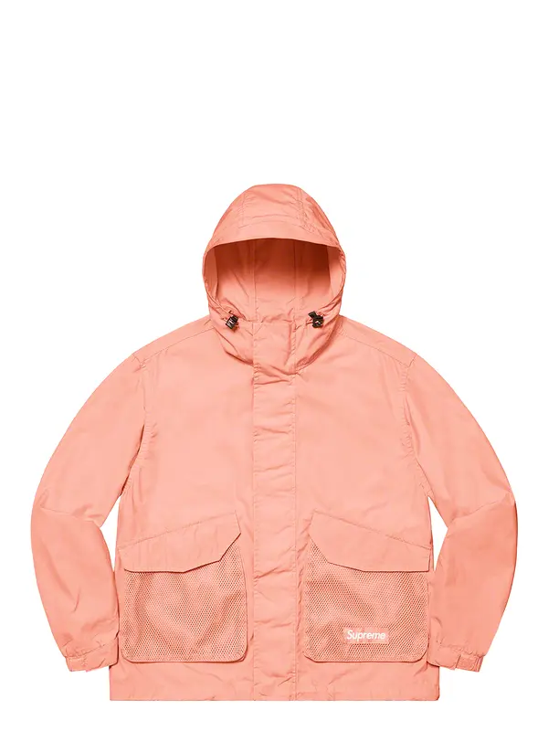 Supreme Mesh Pocket Cargo Jacket - Pink