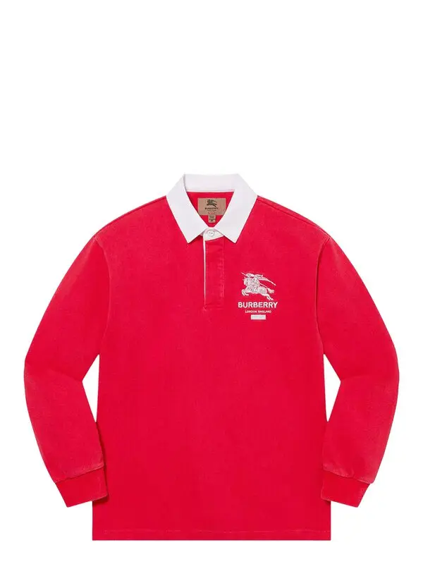 Supreme X Burberry Rugby - Red