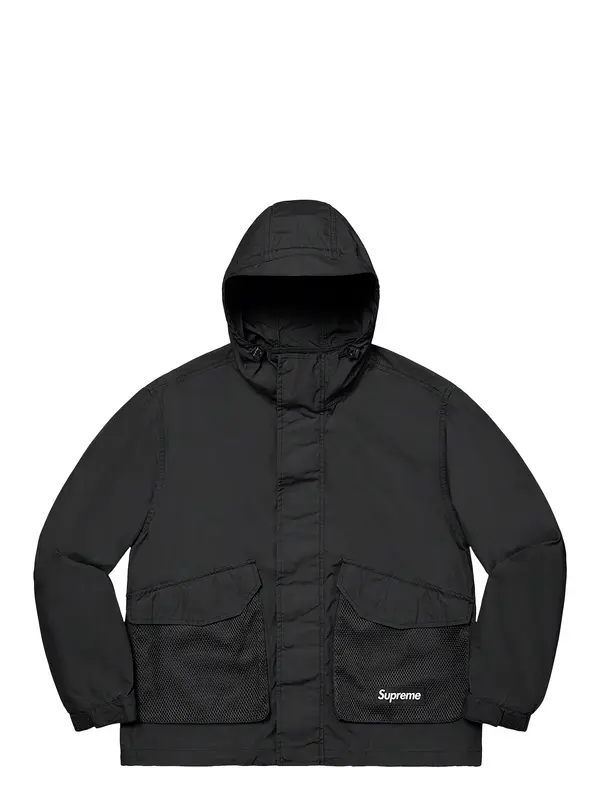 Supreme Mesh Pocket Cargo Jacket - Black