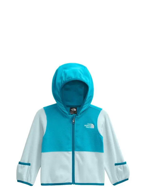 The North Face Glacier Fleece Zip Hoodie - Meridian Blue/polar Haze