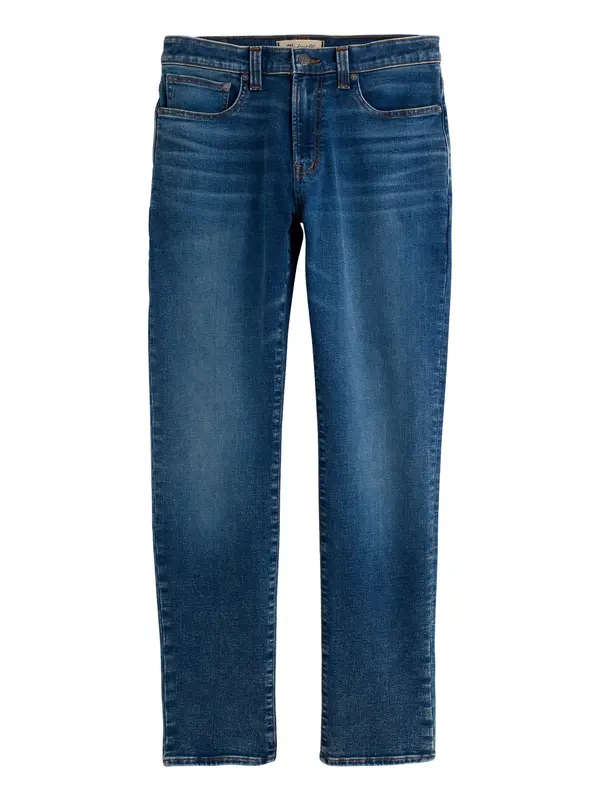 Madewell Athletic Slim Fit Jeans In Airy Stretch Denim - Myrna Wash