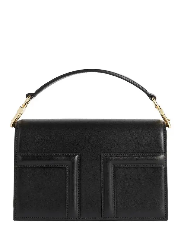 TOTEME T-flap Mini Bag - Black