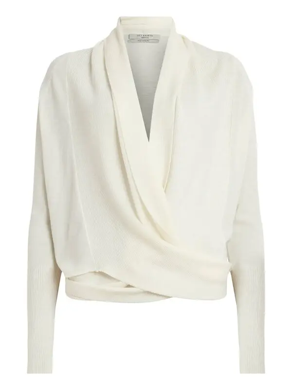 ALLSAINTS Wasson Cardigan - White