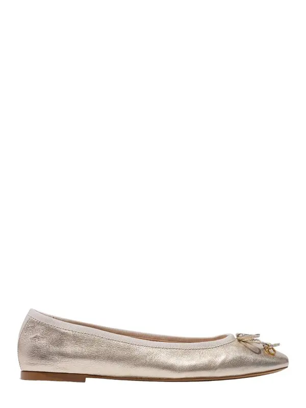 ODISSI Lou Ballerina Flat - Light Gold