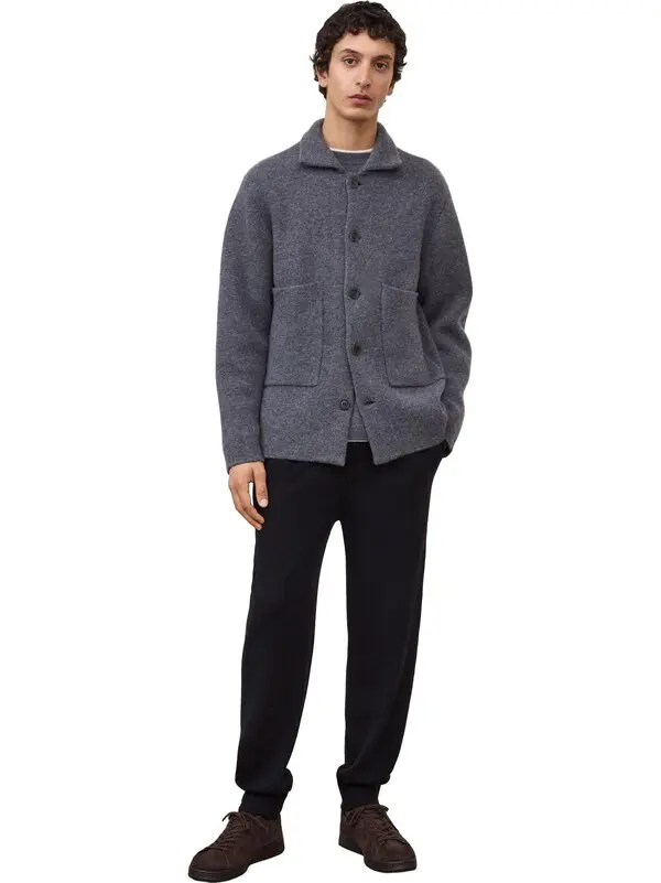 LISA YANG The Louis Cardigan Jacket - Graphite