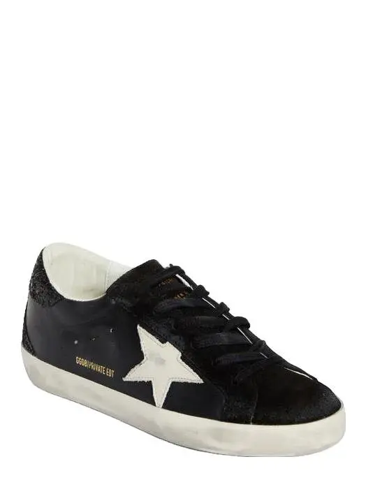 GOLDEN GOOSE Super-star Low Top Sneakers - Black