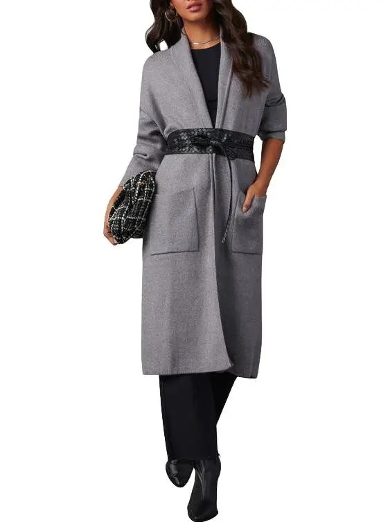 VICI Coletti Longline Duster - Grey