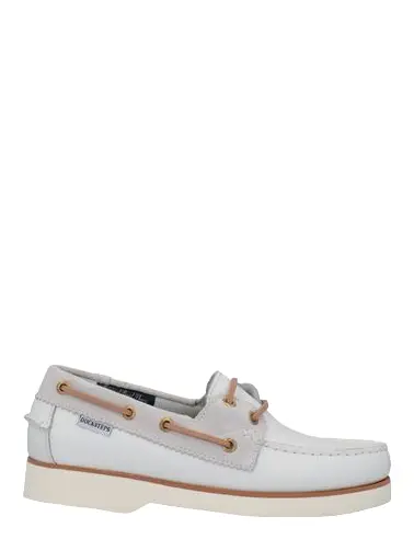 DOCKSTEPS Leather Loafers - White