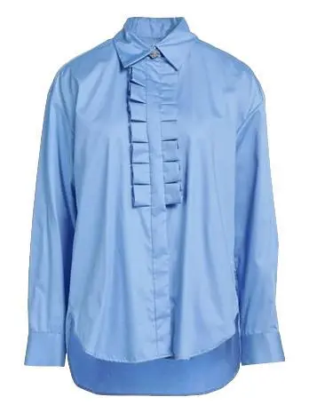 Sandro Ruched Shirt - Blue