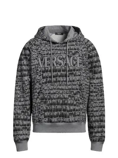 Versace Sweatshirt Size Cotton - Grey