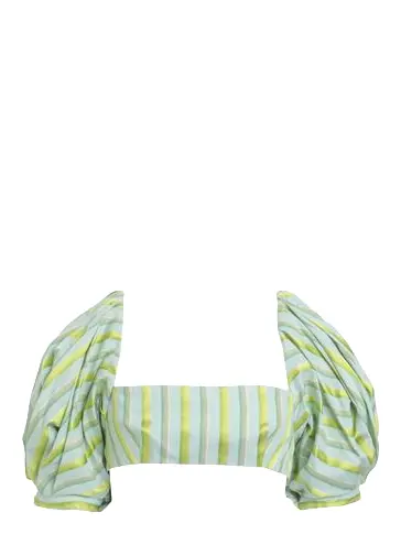 Etro Striped Woven Top - Green
