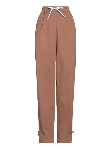 Emporio Armani Tapered Gabardine Pants - Brown