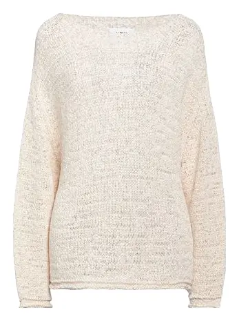 Alpha Studio Knitted Crewneck Sweater - White