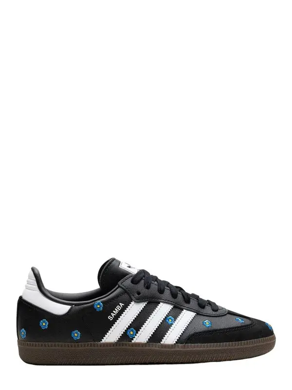 Adidas Samba Og Floral Sneakers - Black