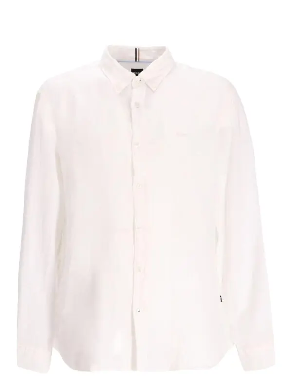 BOSS Cotton Shirt - White