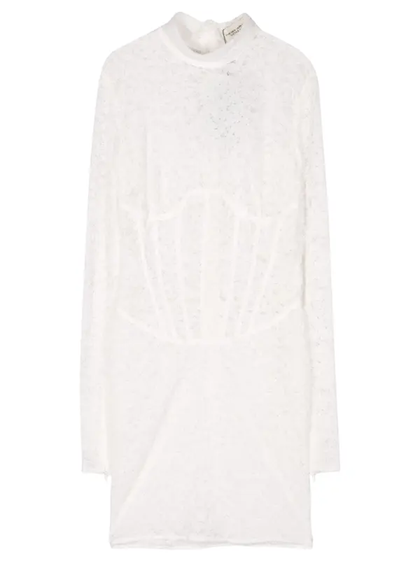 THE NEW ARRIVALS ILKYAZ OZEL Isadora Mini Dress - White