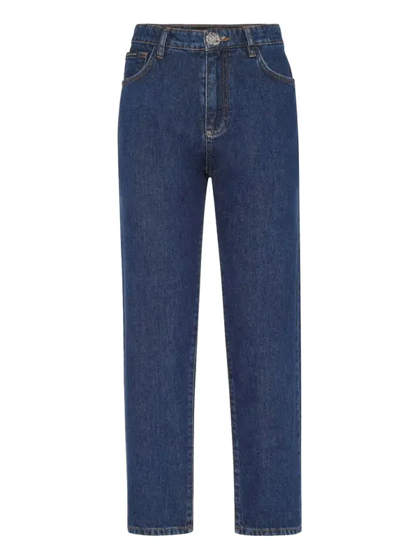 Philipp Plein Straight-leg Jeans - Blue