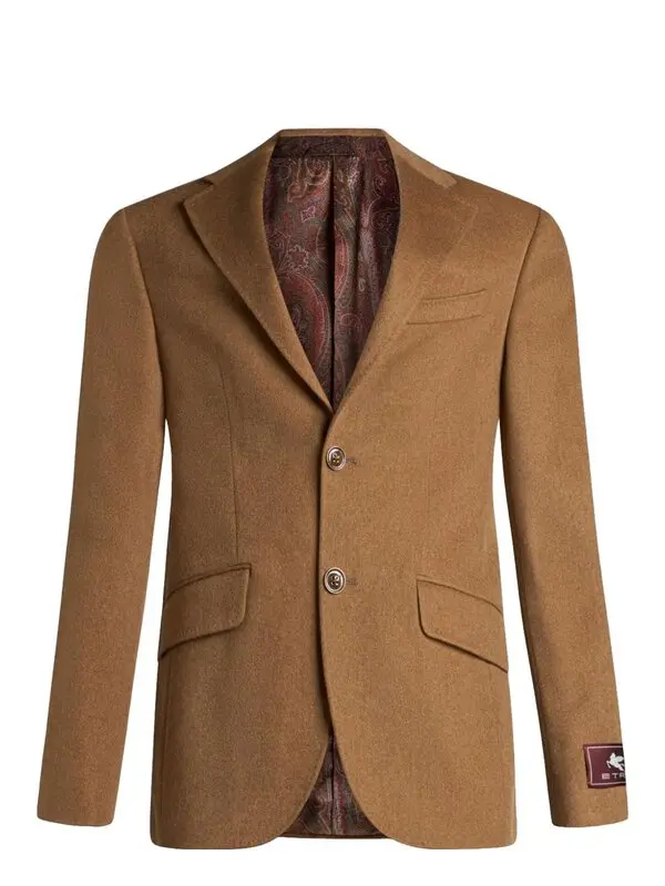 Etro Cashmere Blazer - Brown