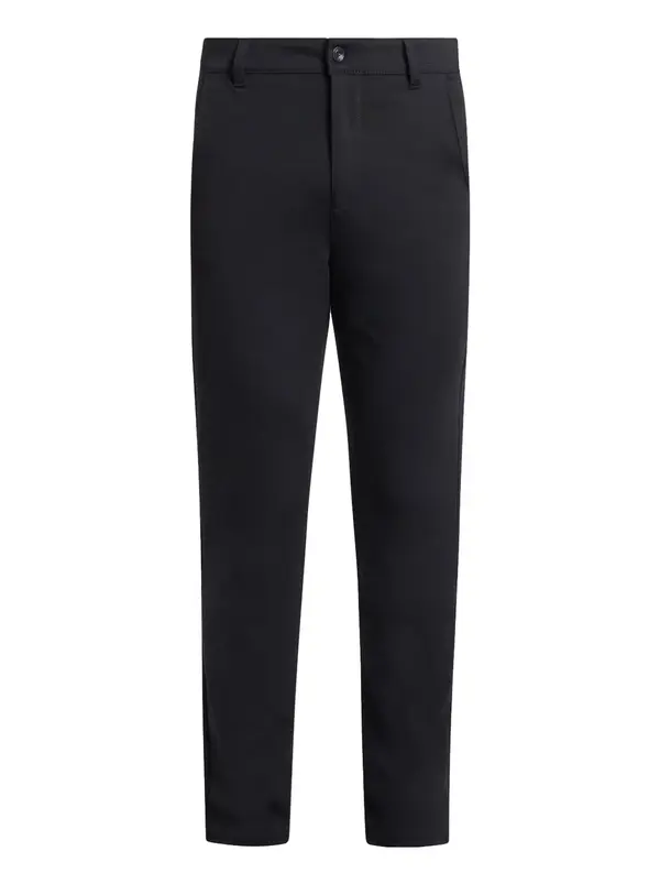 7 For All Mankind Straight-leg Chinos - Black