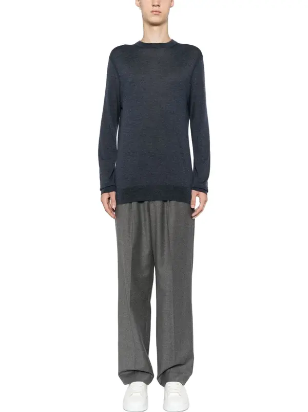 N.peal Convent Round-neck Jumper - Neutrals