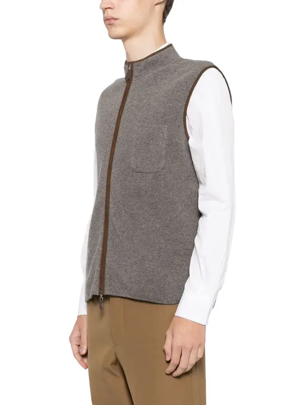 N.peal Shaftsbury Gilet - Grey